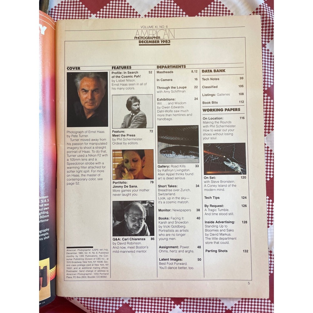 American Photographer | Other | Vintage American Photographer Magazine ...